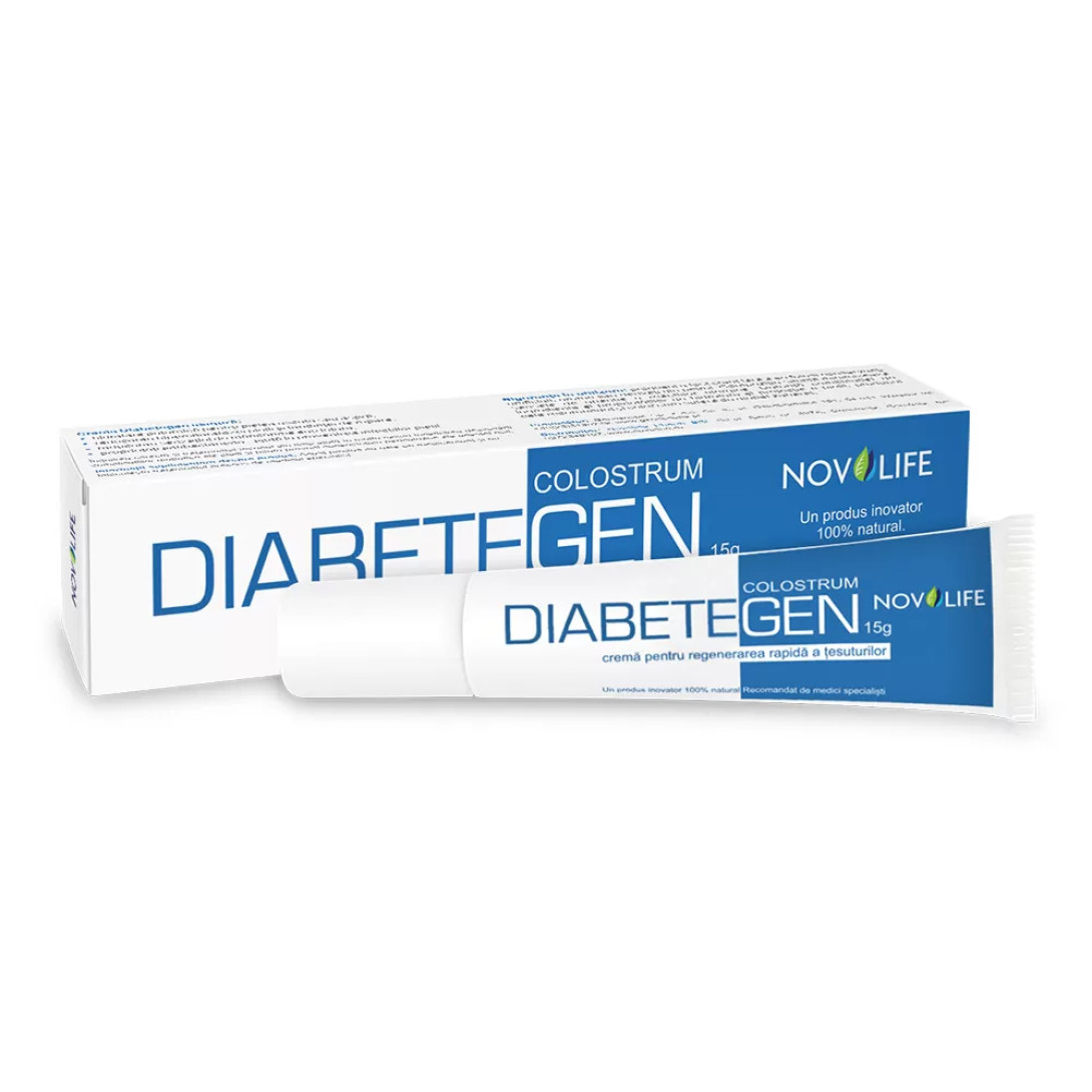 DIABETEGEN CREMA PENTRU REGENERAREA TESUTURILOR 15G - Anafarm Medical