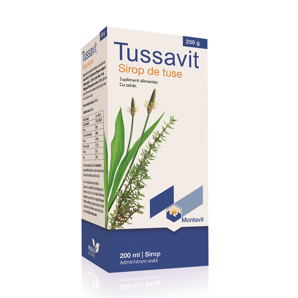 Tussavit 200 ml sirop - Montavit - Anafarm Medical